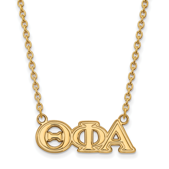 Hail MaryGifts | Jewelry | Sterling Goldplated Theta Phi Alpha Sorority ...